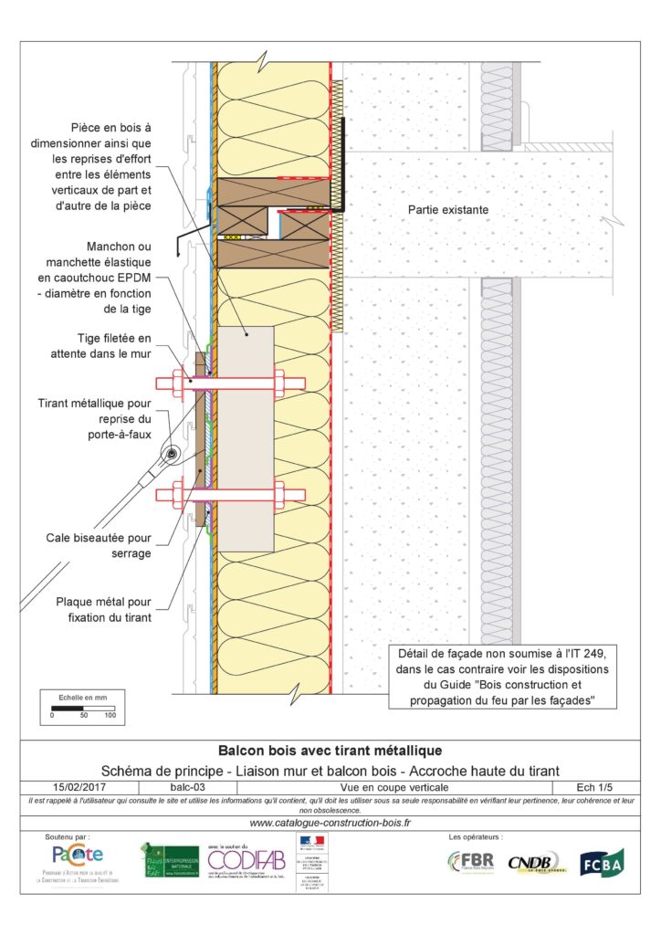 Création de balcon bois - Catalogue Bois Construction