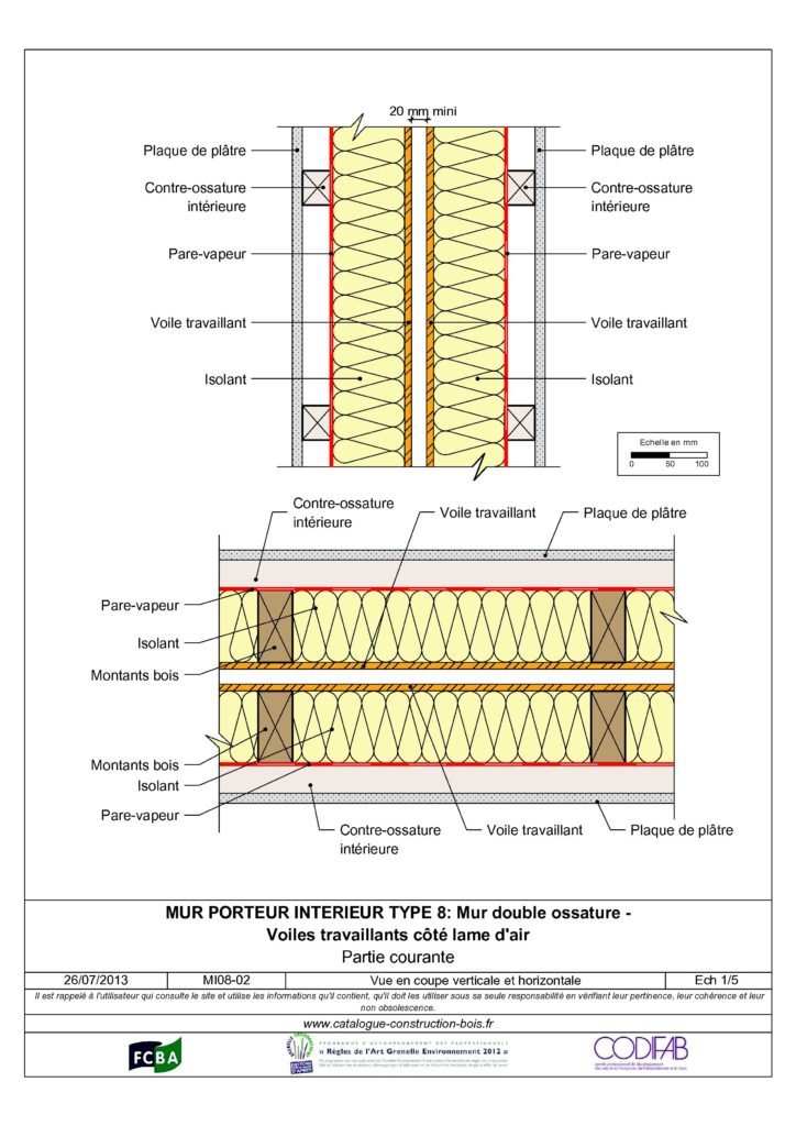 Mur 8 - Catalogue Bois Construction