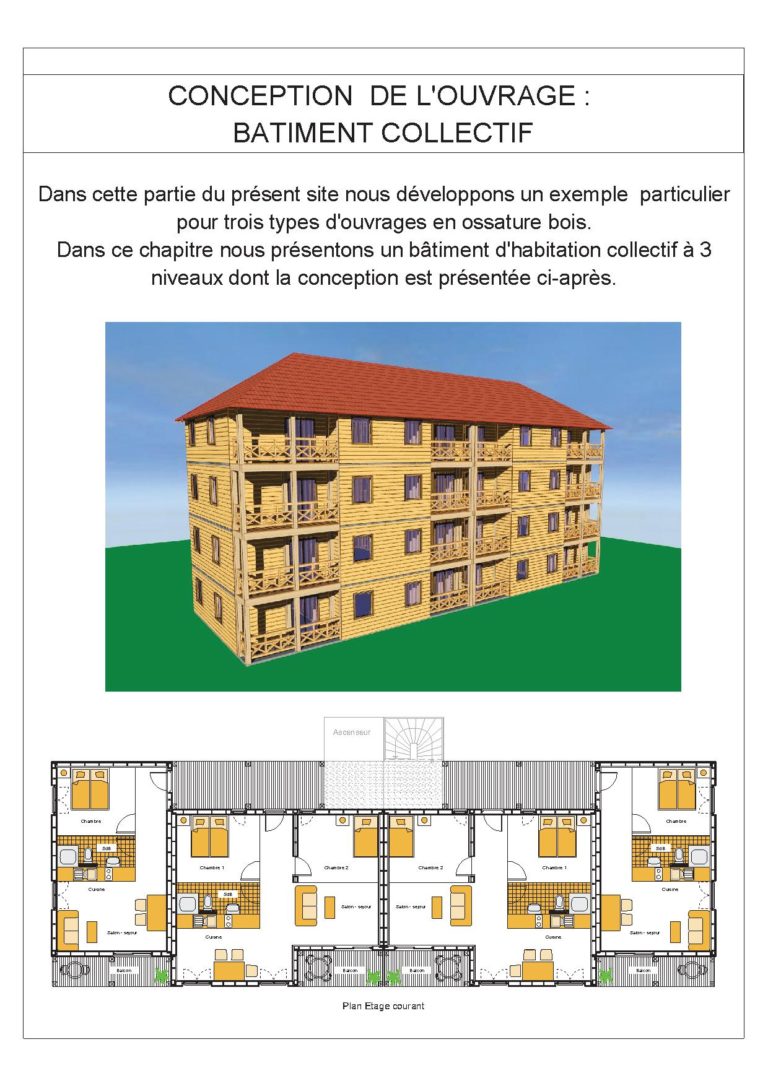 Conception de l'ouvrage - Catalogue Bois Construction