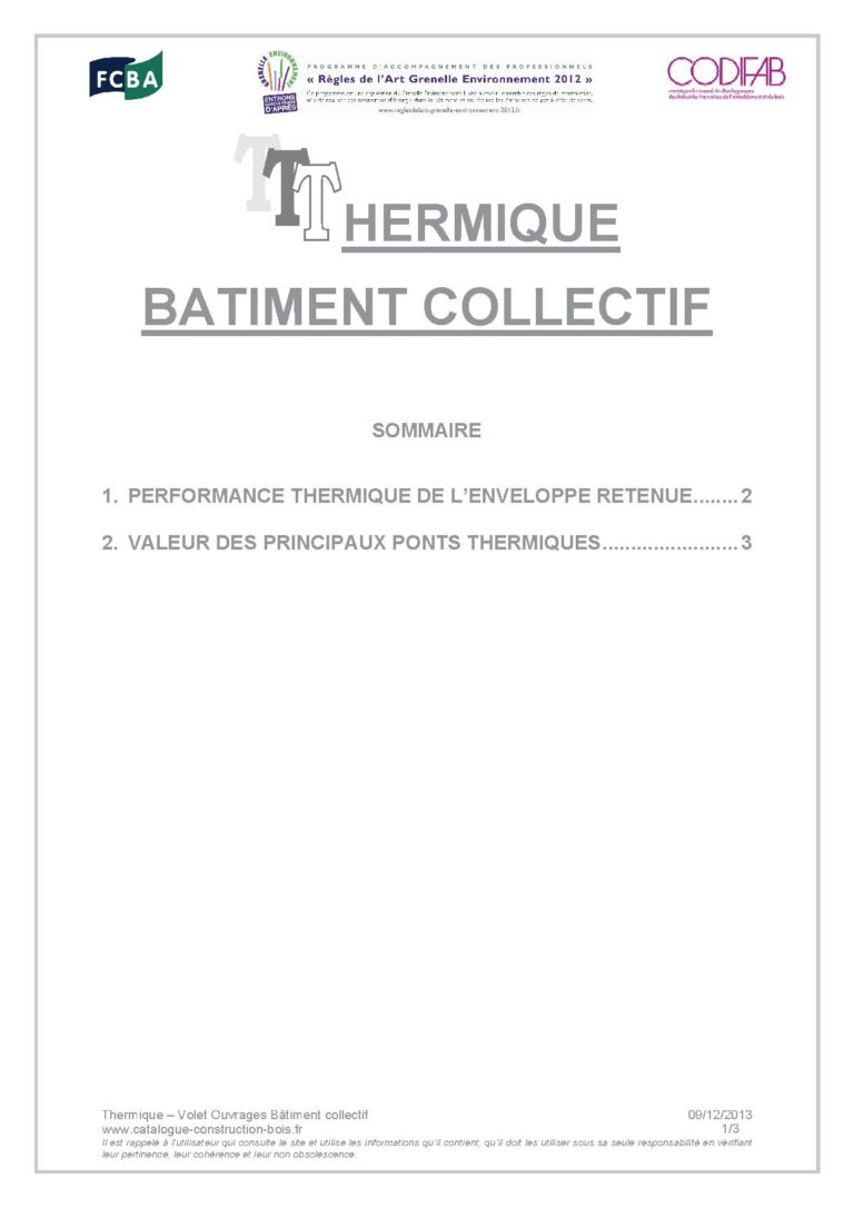 Bâtiment collectif - Catalogue Bois Construction