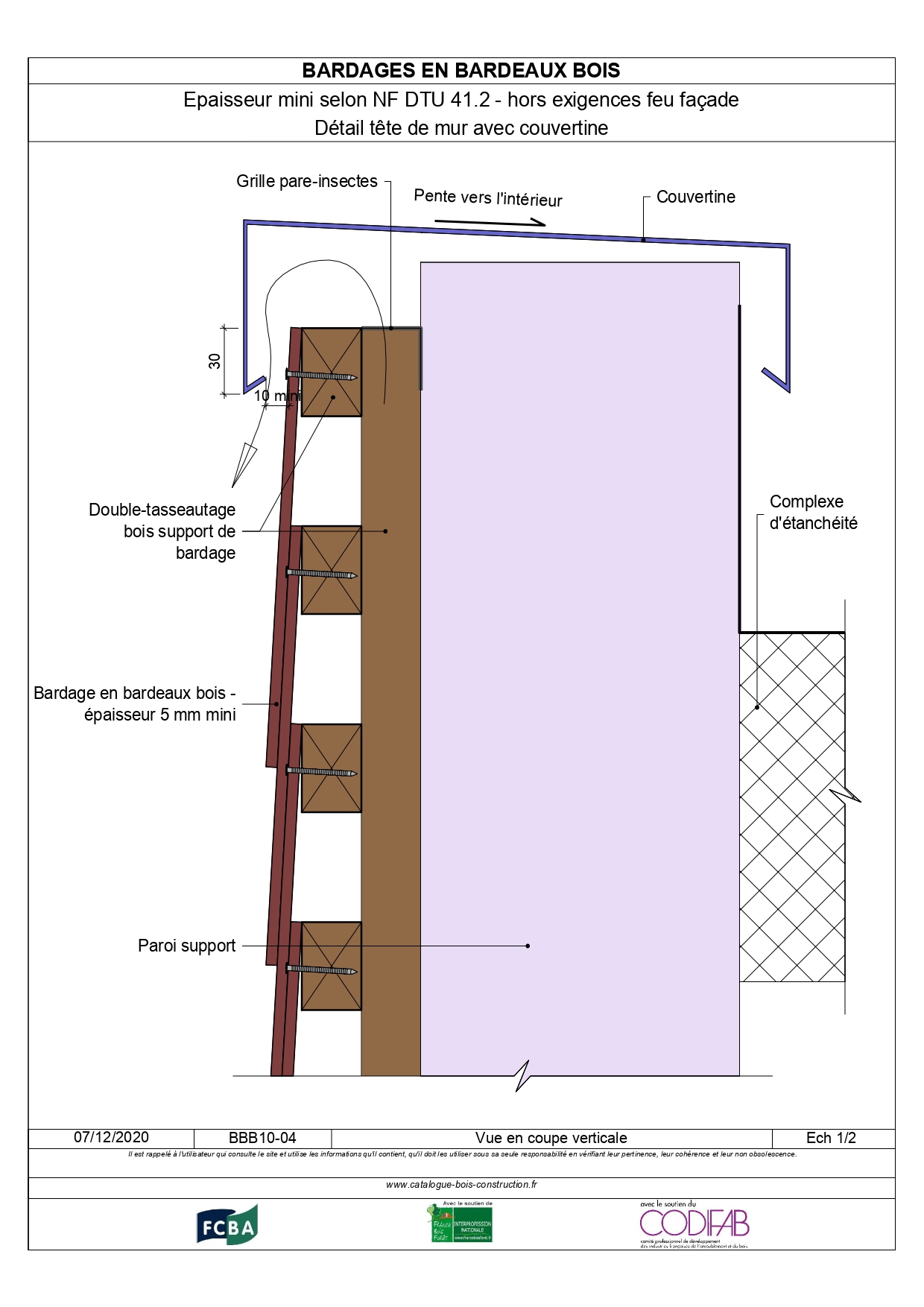 Bardeaux - Catalogue Bois Construction