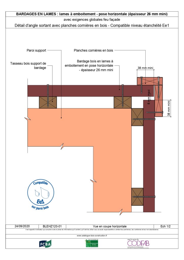 Points singuliers - niveau Ee1 - Catalogue Bois Construction