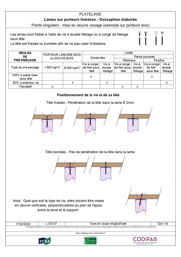 Points singuliers - Catalogue Bois Construction