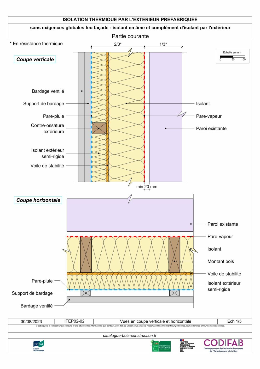 ITE préfabriquée 2 - Catalogue Bois Construction
