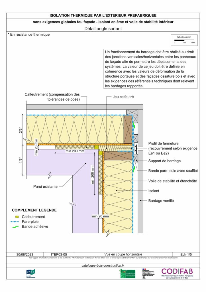 ITE préfabriquée 3 - Catalogue Bois Construction