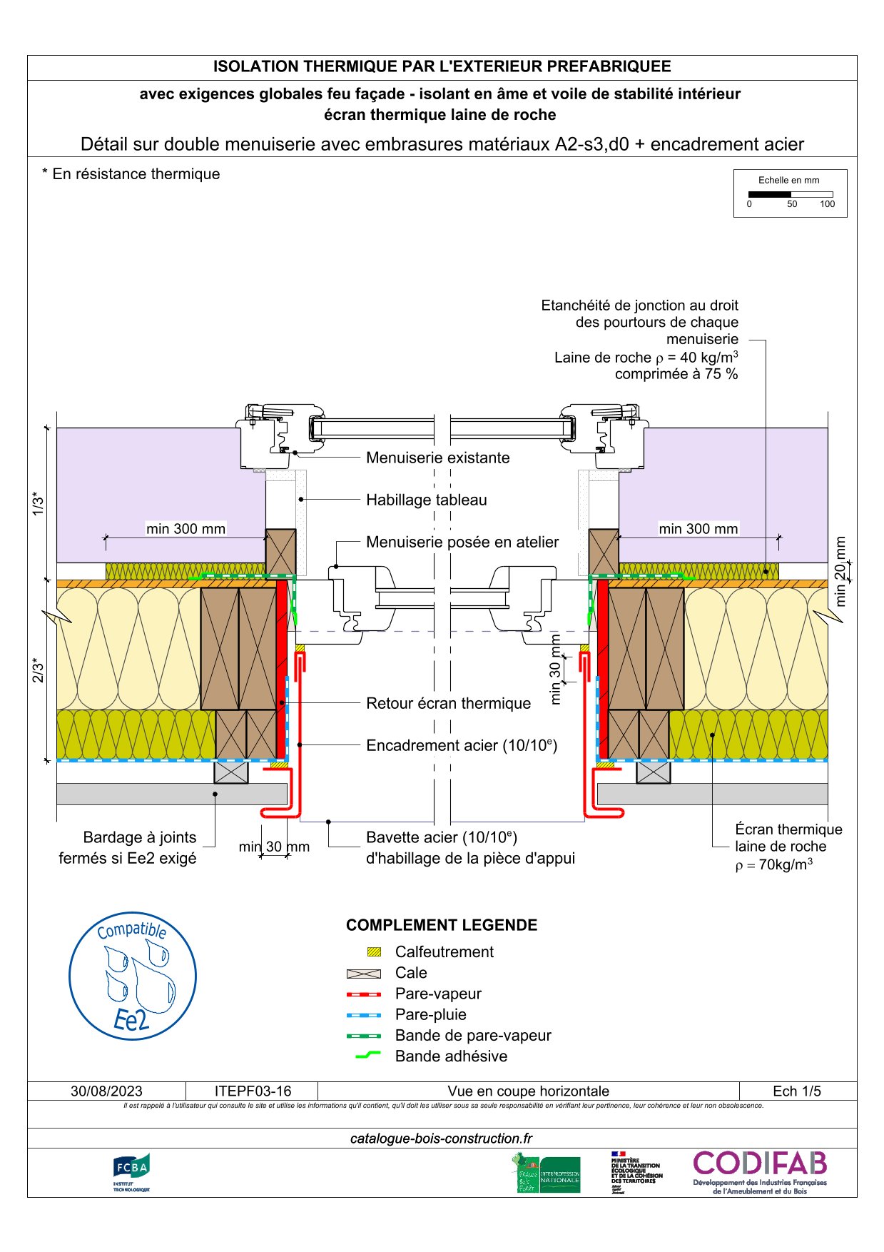 ITE préfabriquée F3 - Catalogue Bois Construction