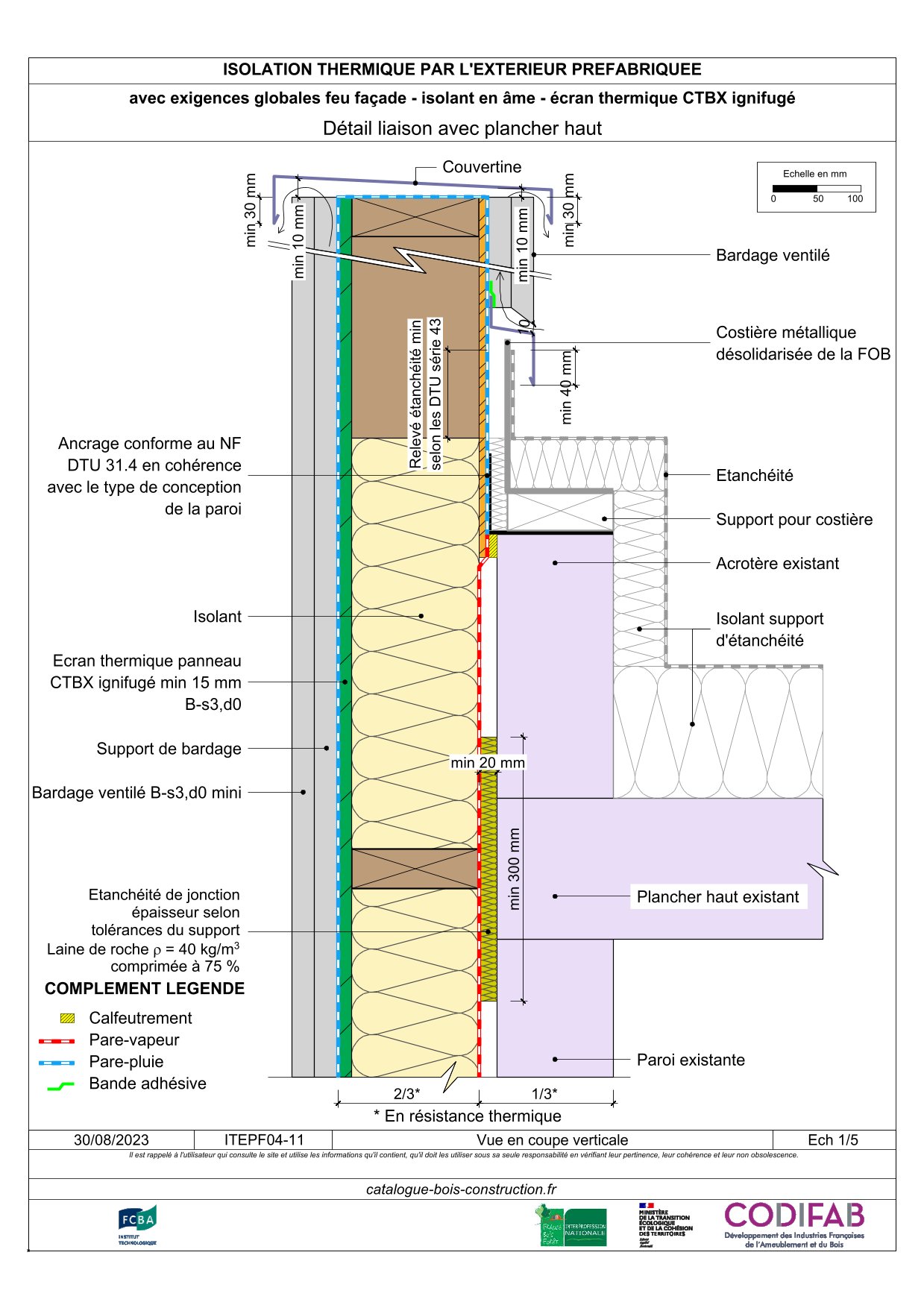 ITE préfabriquée F4 - Catalogue Bois Construction